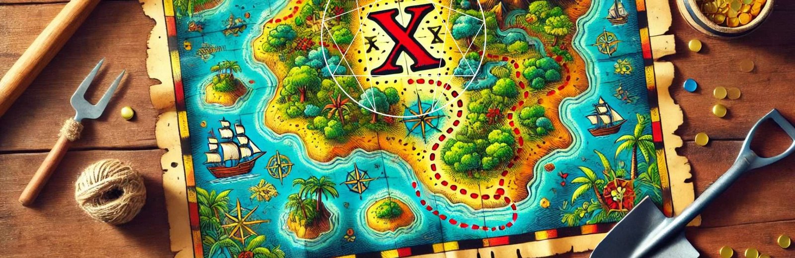 the Treasure Map and Shovel - Diamond Approach Sacramento/Folsom CA